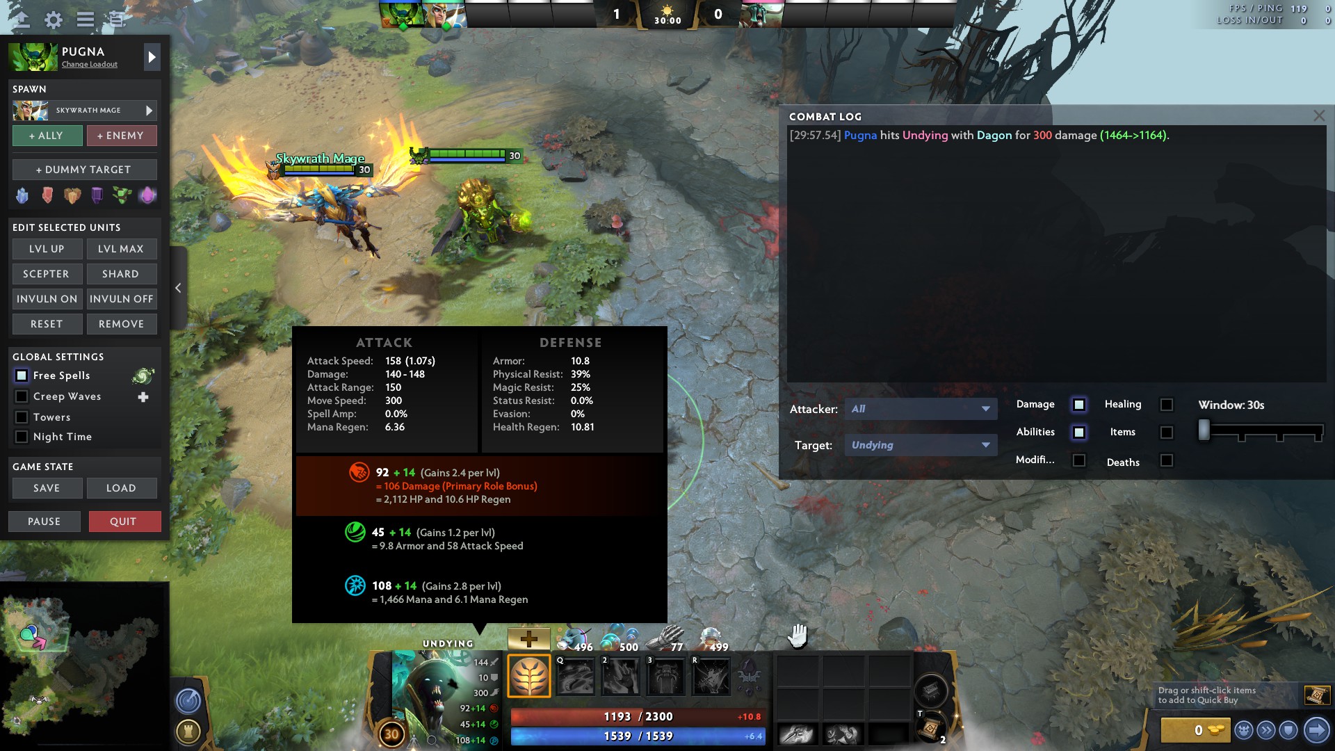 Dotas Internal math for dealing with Magic Resistance is wrong and leading to errors . · Issue ...