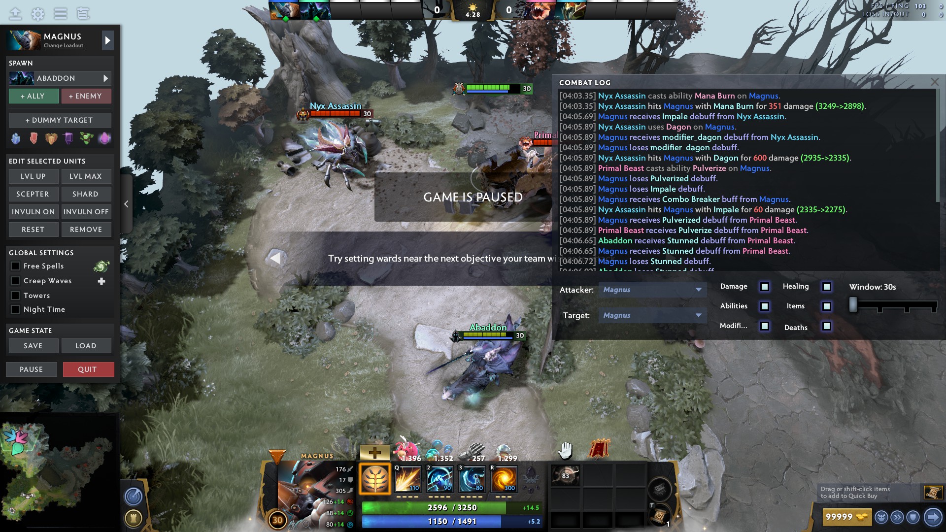 Stuck to Primal Beast after Aeon Disk procs at the start of Pulverize ...