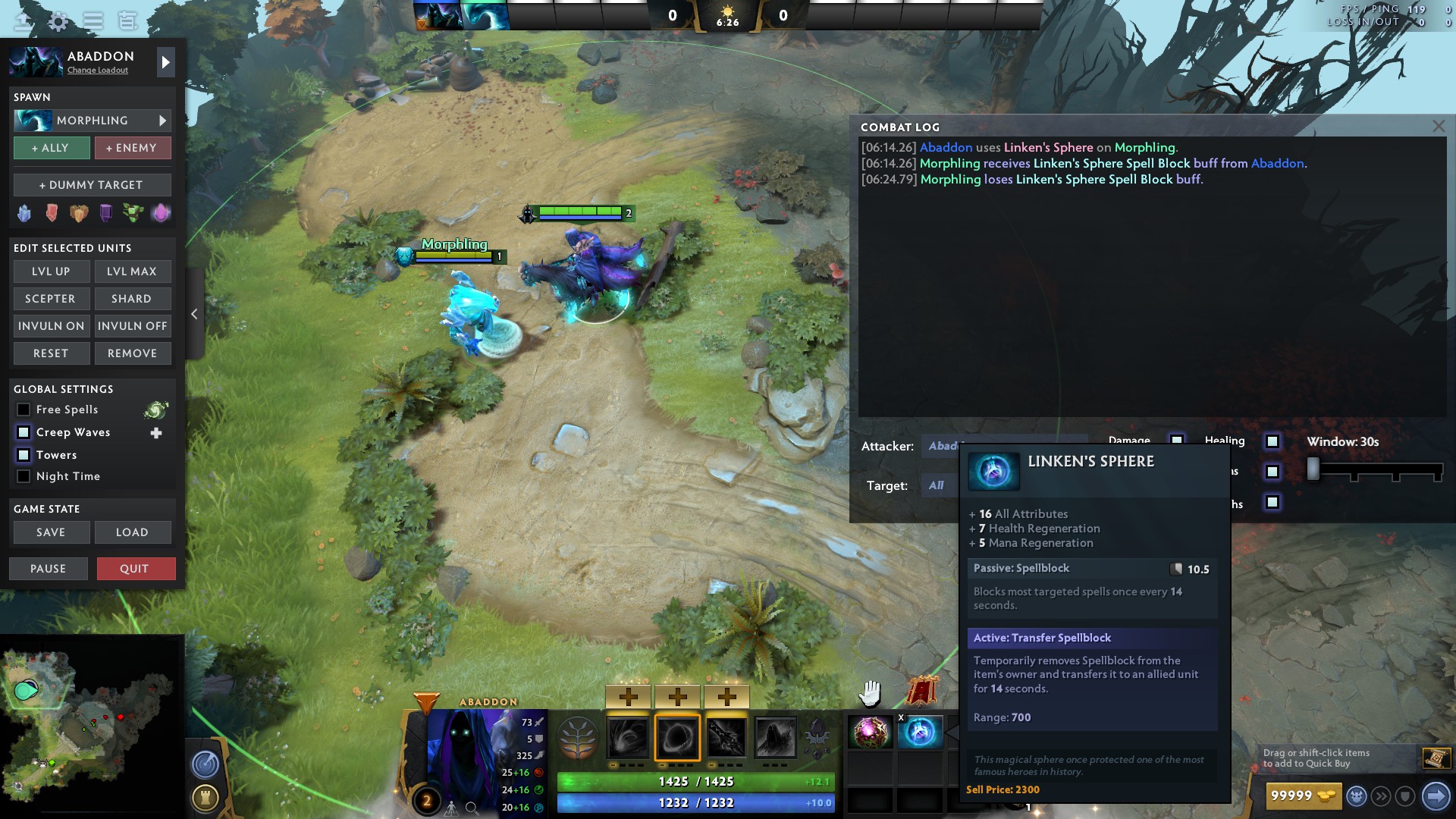 Tooltip Linkens Sphere Description Doesnt Update With Cooldown Reduction · Issue 6904
