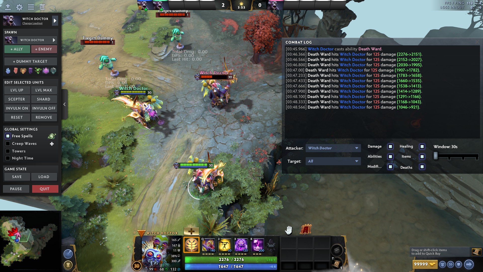 Voodoo Switcheroo does not slow Death Ward attack rate · Issue #9346 ...