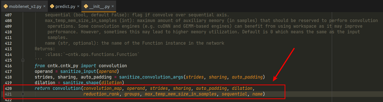 Cntk Fails In Building The Model With The Layer`convlstm2d`in Some Cases When `kernelsize` Is 