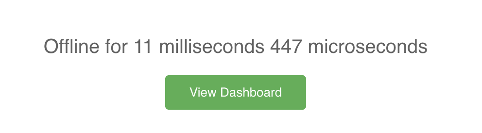 Issue with: Offline for 11 milliseconds 447 microseconds · Issue #220 · statping-ng/statping-ng ...