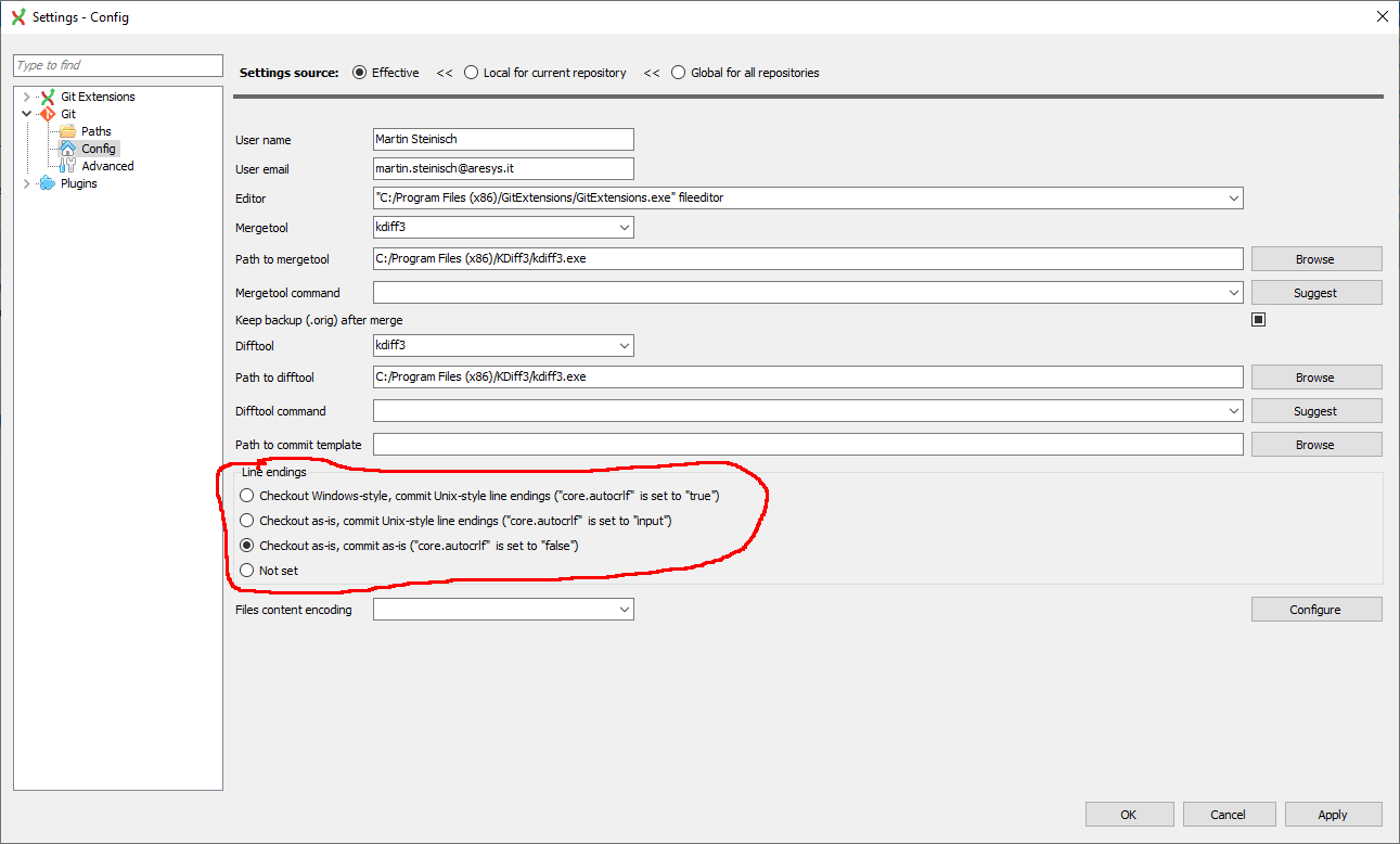 Frozen once staging 1000 files with CRLF line break and core.autocrlf = input · Issue #6225 ...
