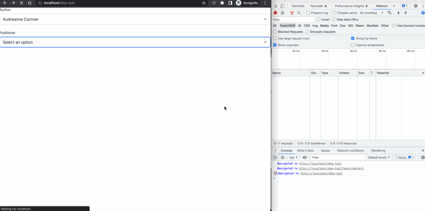 Searchable select doesn't reevaluate closure options · Issue #2250 ...