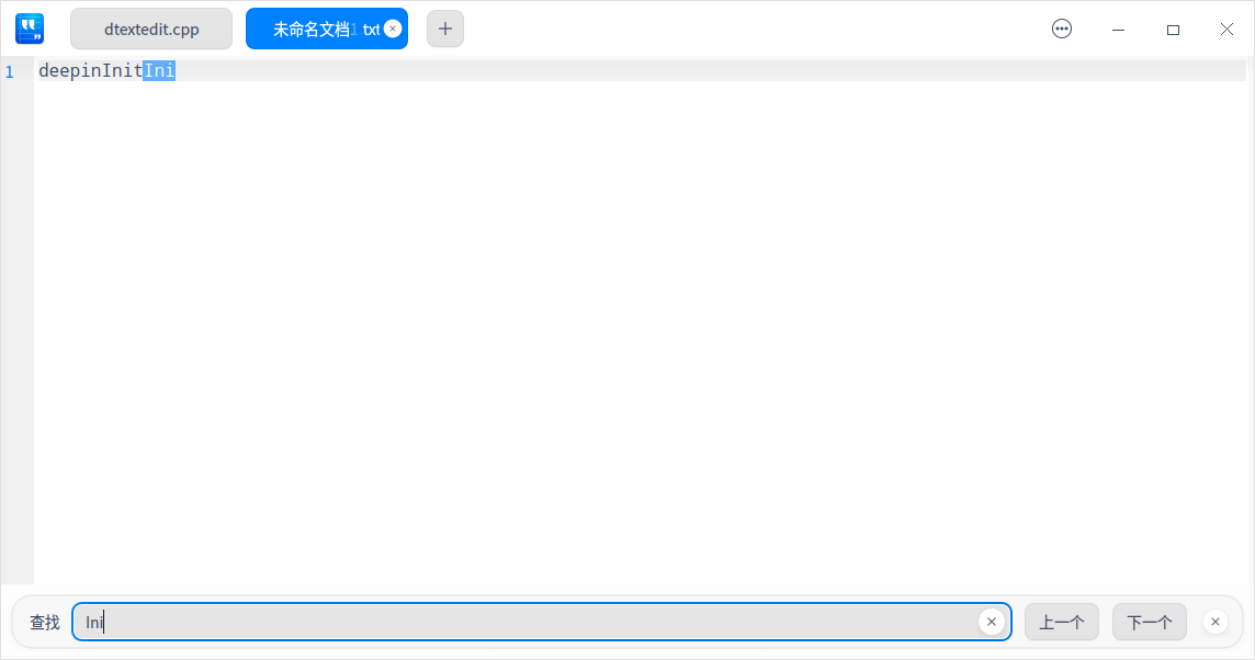 deepin-editor搜索功能在只存在与大小写不完全匹配的结果时，搜索结果展示情况不符合预期。 · Issue #4203 ...
