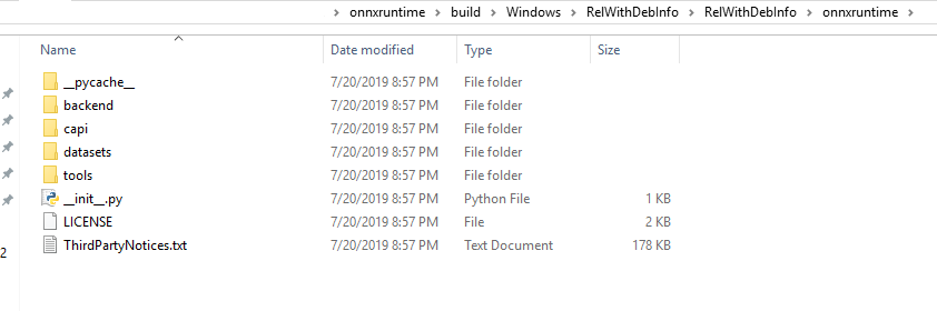 Wheel file not generated · Issue #1453 · microsoft/onnxruntime · GitHub