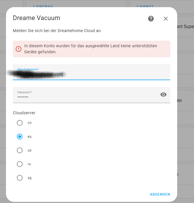 Support Dreame Login · Issue #39 · Tasshack/dreame-vacuum · GitHub