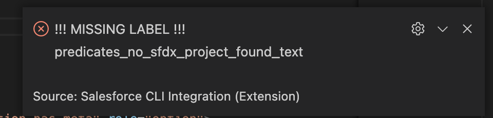 Error message when VS Code is loading without SFDX project · Issue #3111 · forcedotcom ...