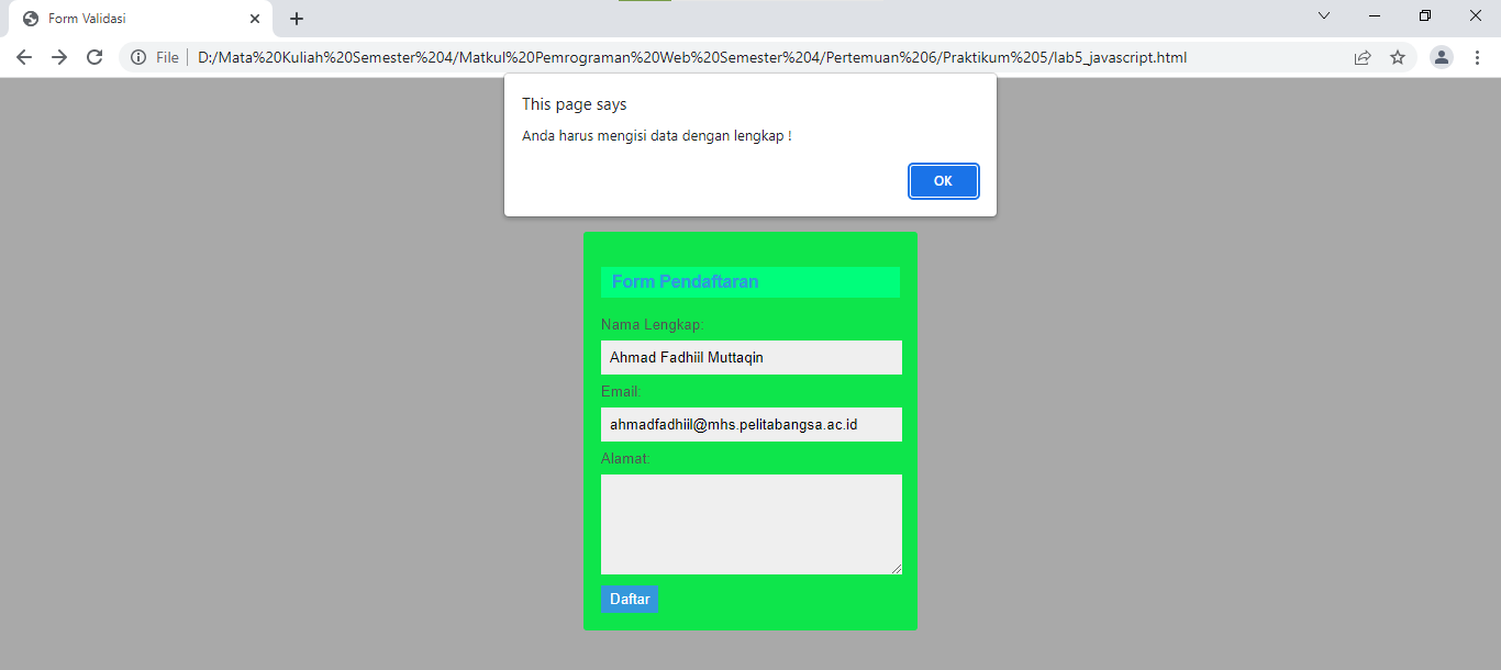 Github Mrading Lab5web