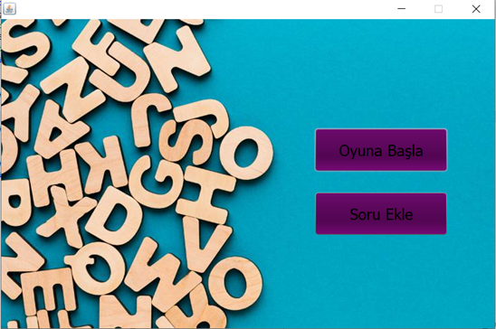 GitHub - UgurErcelik/WordGame: A Basic WordGame with Java and SQLite