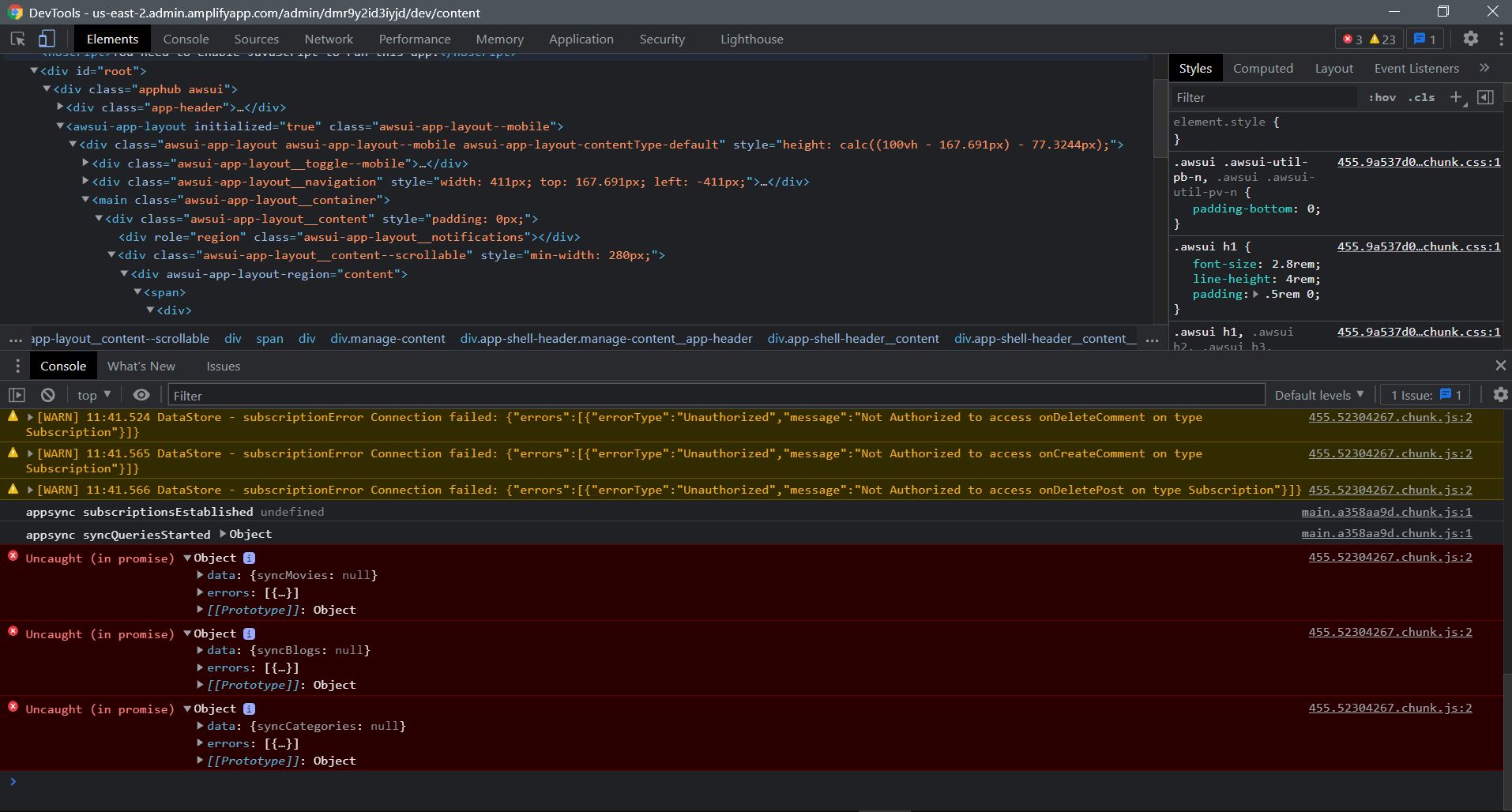 Admin Ui Stuck At Deploying After Pressing Save And Deploy · Issue 331 · Aws Amplifyamplify