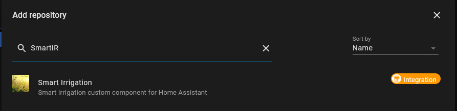 Cannot find SmartIR in HACS · Issue #649 · smartHomeHub/SmartIR · GitHub