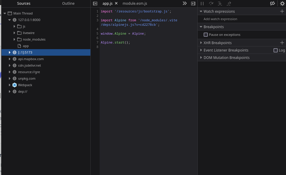 "Too much recursion" with AlpineJs and Laravel Jetstream on browser sync · Issue #117 · laravel ...