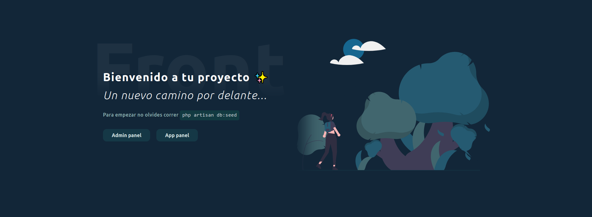 GitHub - weblabormx/base-laravel-front: Weblabor's Laravel starter kit, with Front Admin Panel ...