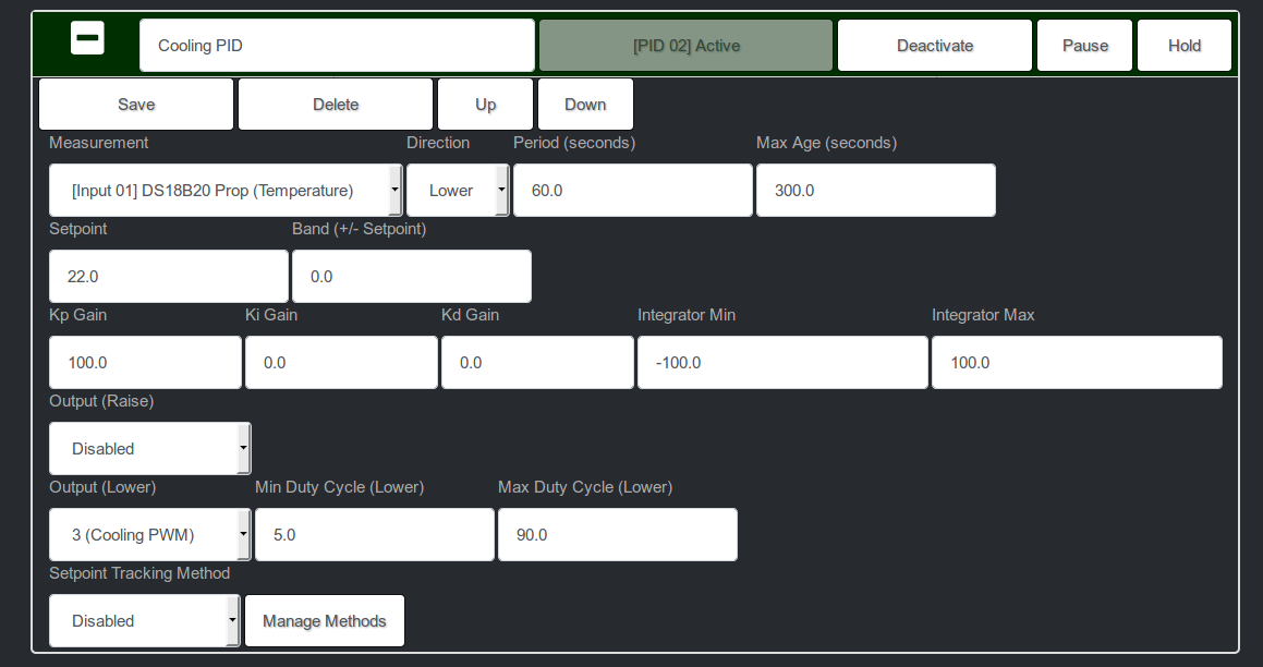 Cooling PID and PWM not displaying, working · Issue #441 · kizniche ...