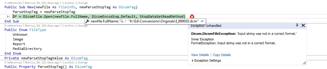 DICOM File load error · Issue #791 · fo-dicom/fo-dicom · GitHub