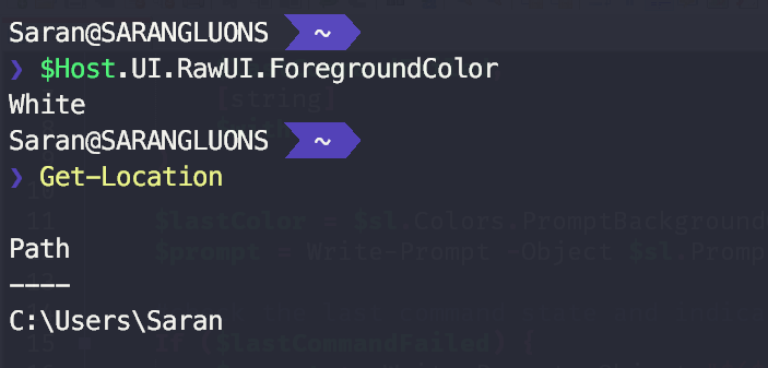 Cmder text color · Issue #129 · JanDeDobbeleer/oh-my-posh2 · GitHub