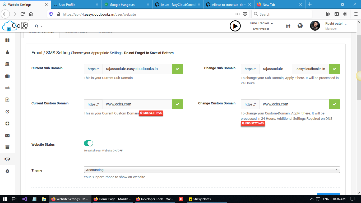 Allows to store sub-domain which is not available. · Issue #836 ...
