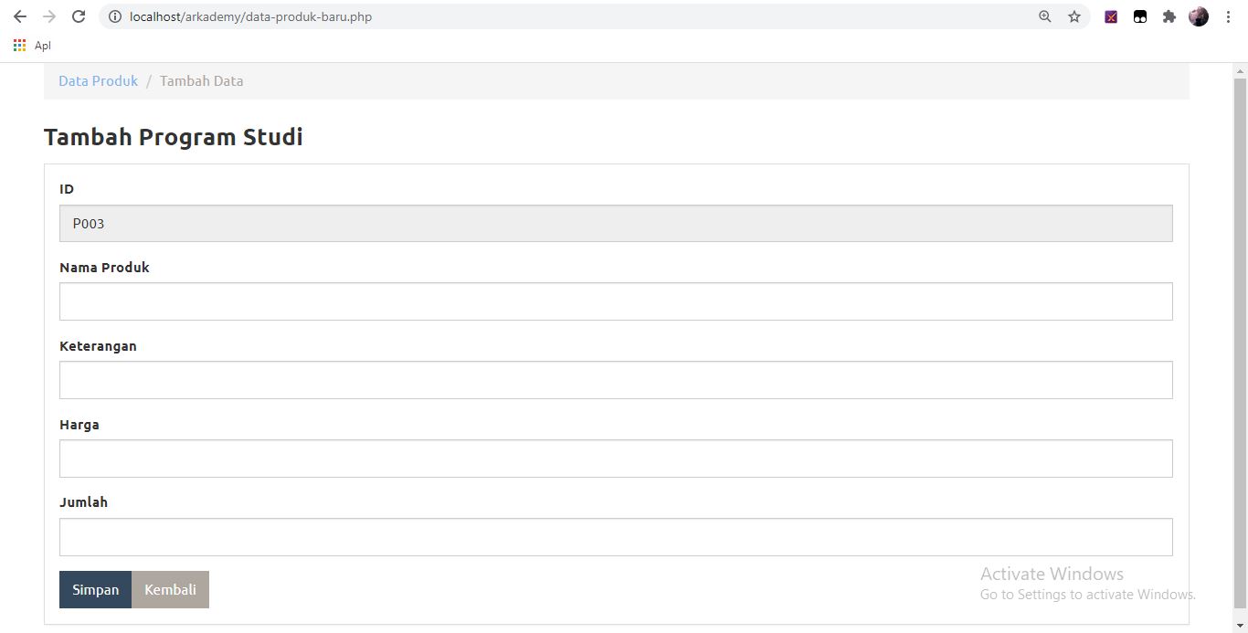 GitHub - adnanhakiim/arkademy: Website CRUD