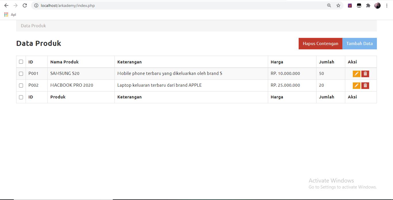 GitHub - adnanhakiim/arkademy: Website CRUD
