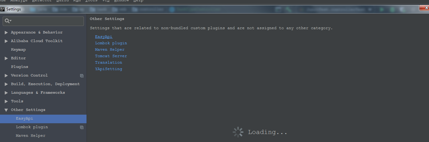 不能设置对应的setting配置文件 · Issue #555 · tangcent/easy-yapi · GitHub