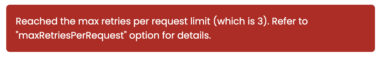 [question] Maxretriesperrequest Error · Issue 2536 · Optimalbits Bull · Github