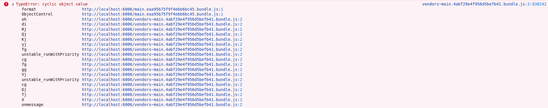 Failure should be graceful on cyclic references in data · Issue #13856 · storybookjs/storybook ...