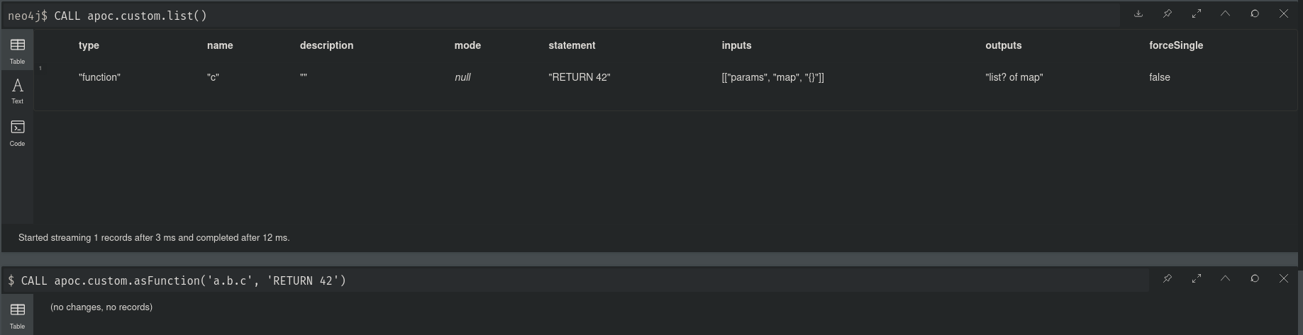When Registering Custom Function `abc` To Access Via `customabc` It Instead Registers At