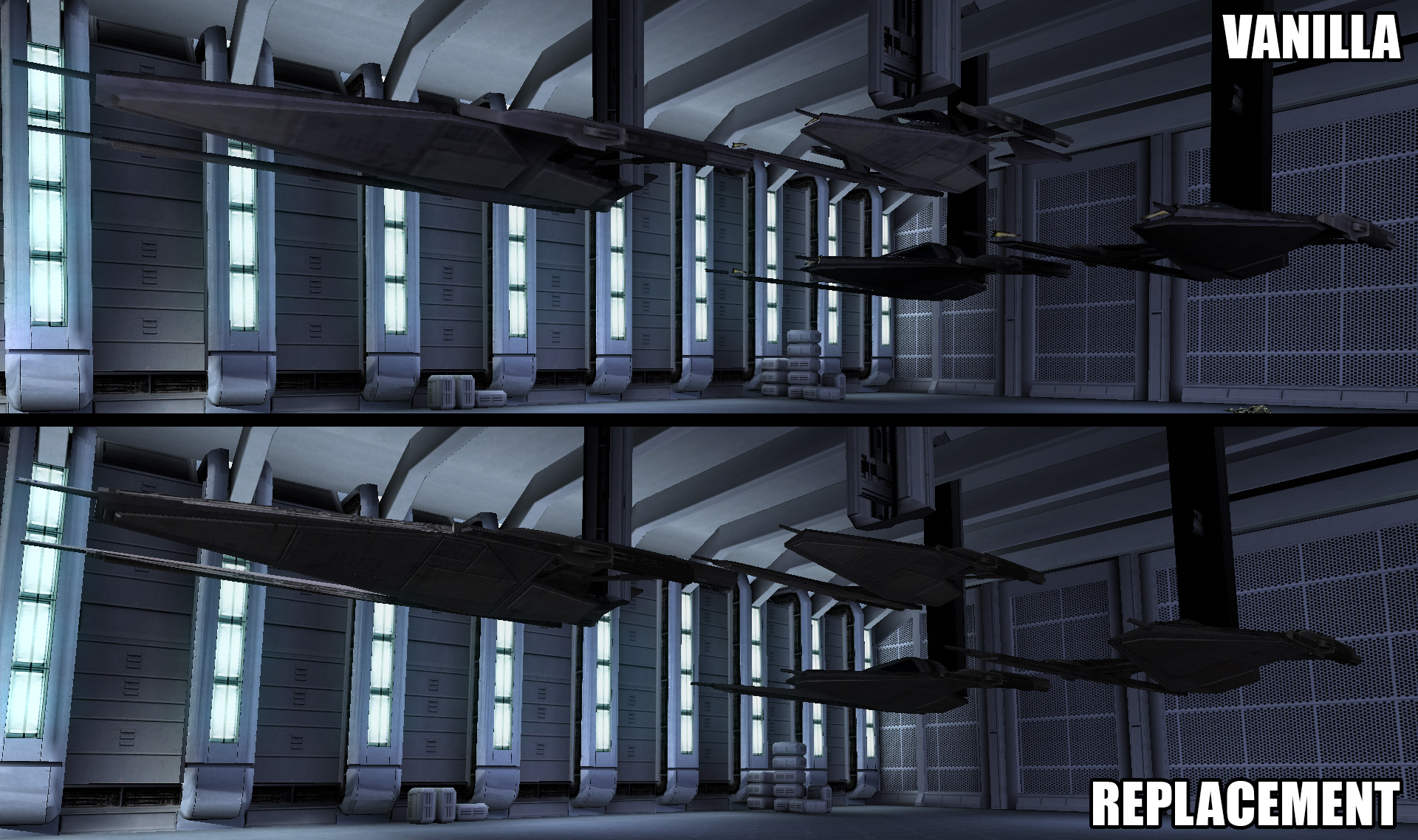 Manaan Docking Bay - Sith fighters have floating cannons · Issue #621 ...