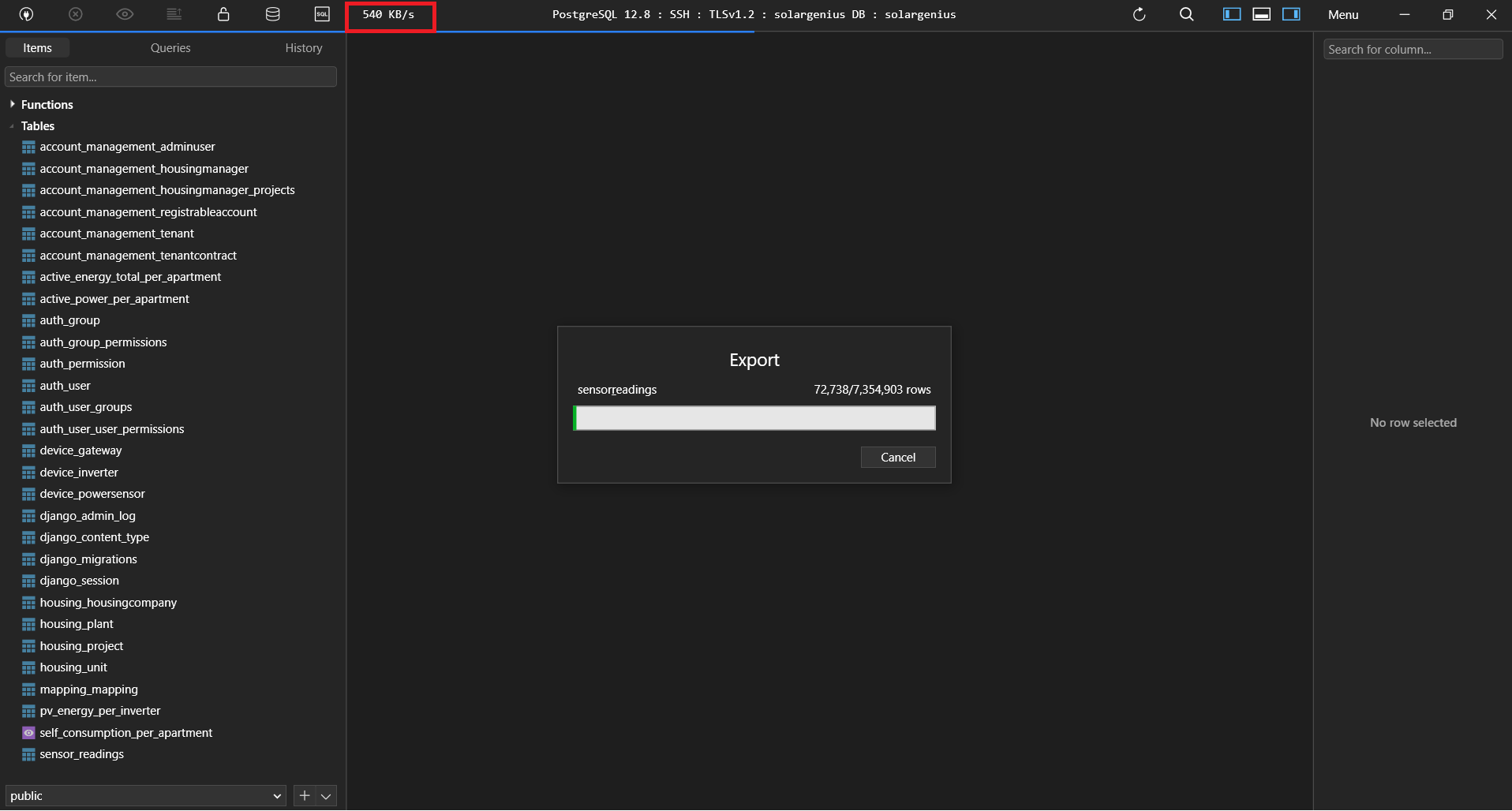 Slow Export Speed In Windows 10 · Issue 522 · Tableplus Tableplus Windows · Github