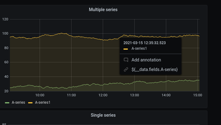 Datalinks That Access The Value Of A Specific Field Does Not Work Correctly When Using Multiple 