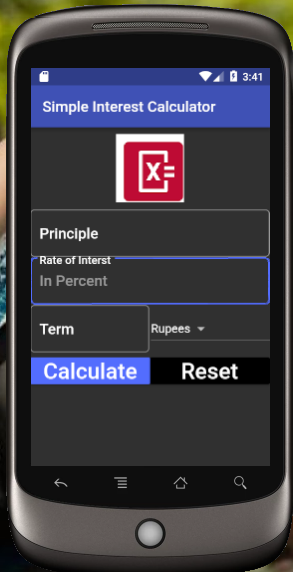 GitHub - surksharathi/flutter-calculator: simple interest