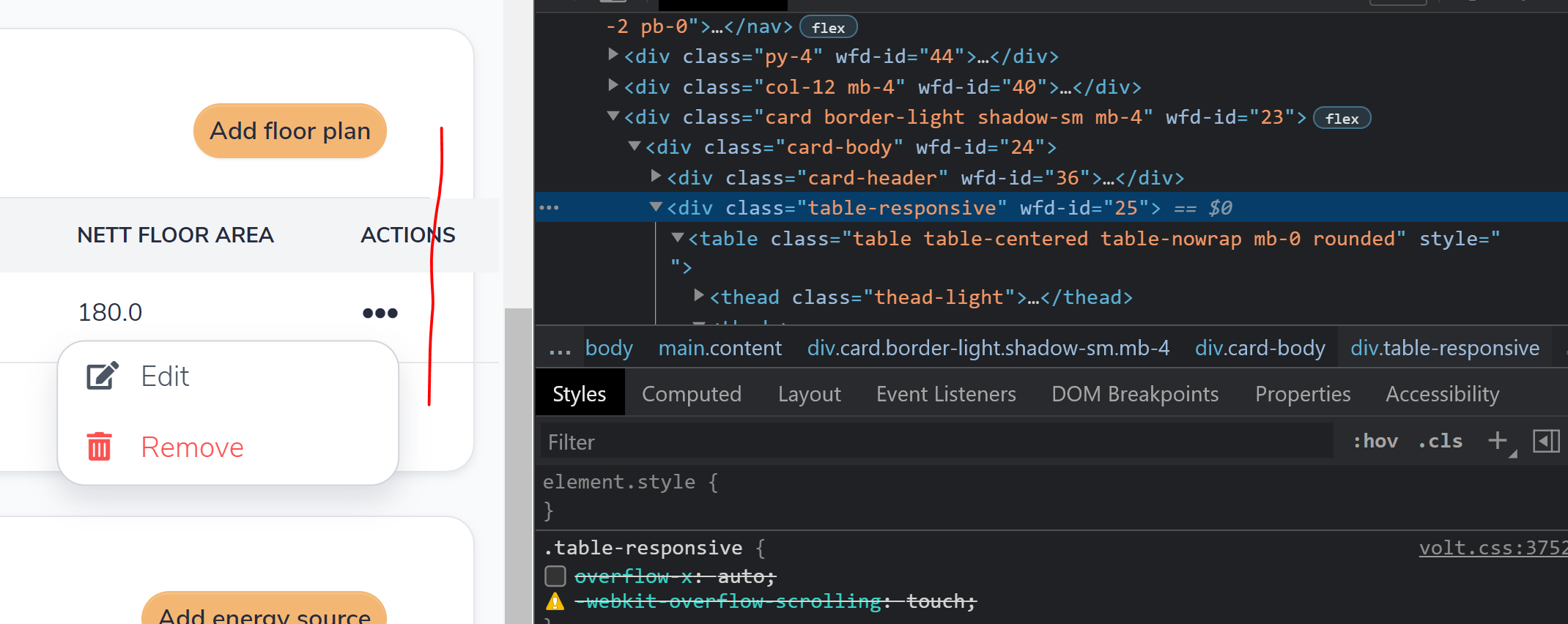 UI issue with dropdown window not overlaying correctly · Issue #3 · app-generator/django-volt ...