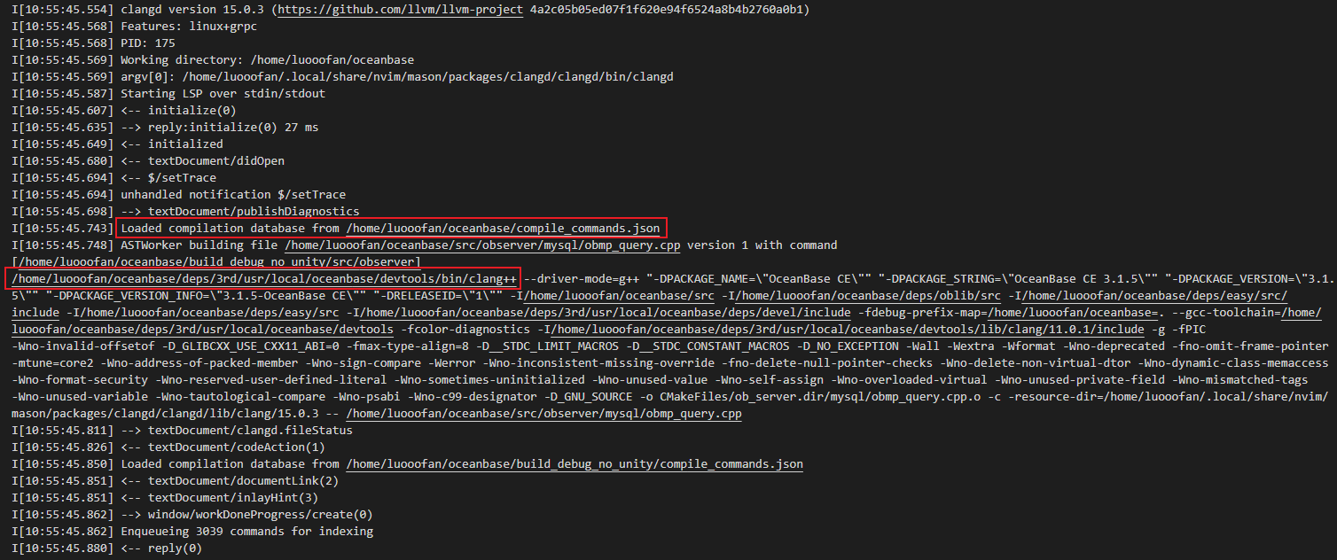 [Question]: how to set ide with clangd or ccls · Issue #1101 · oceanbase/oceanbase · GitHub