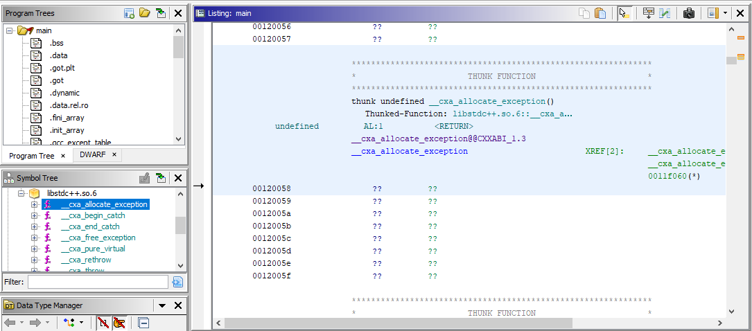 Retrieving external location from symbol address · Issue #1833 ...