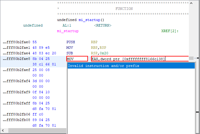 X86_64 Patch Instruction unmatched valid instruction · Issue #2502 ...