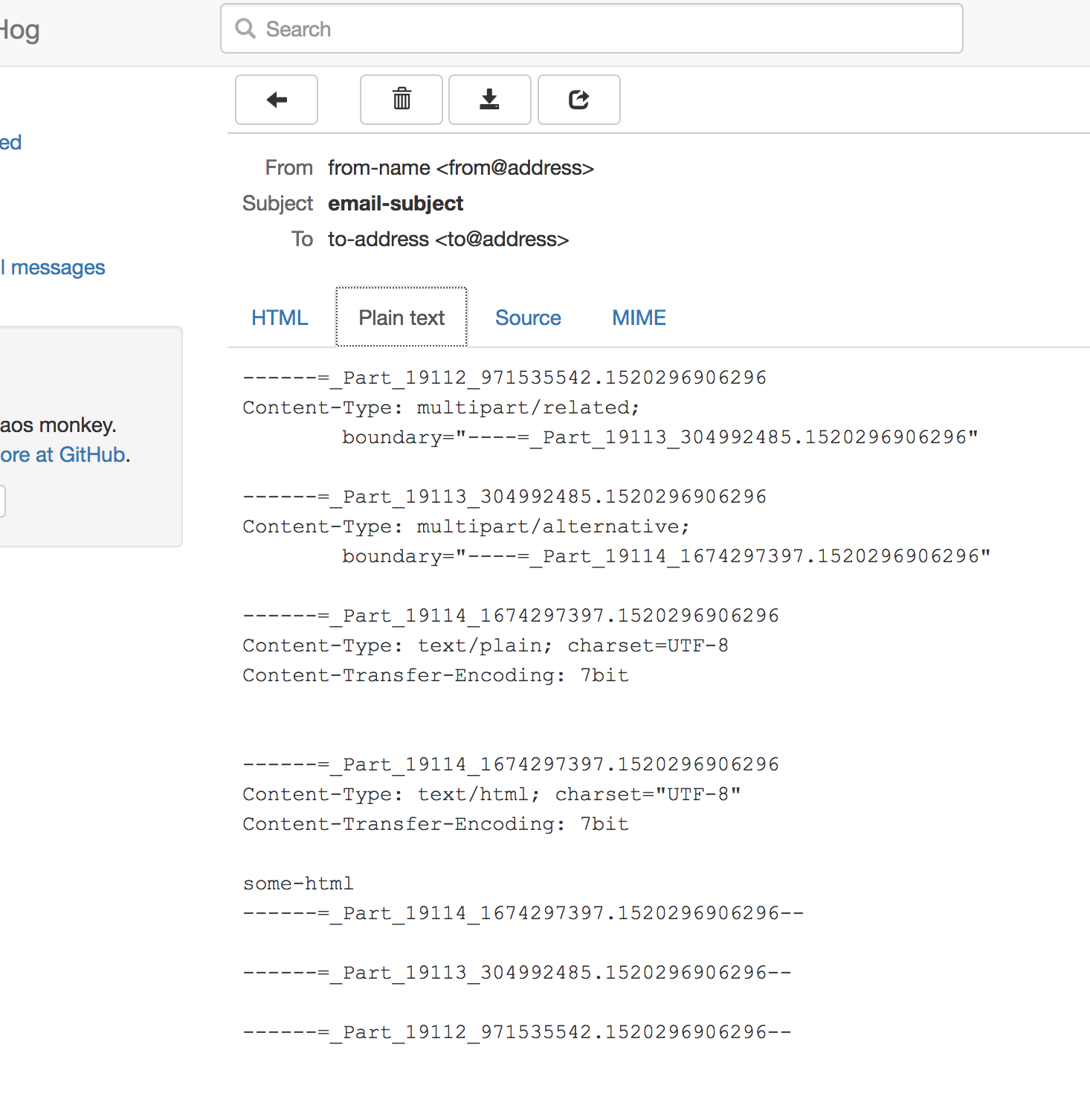 Unexpected rendering of empty alternative plain text part · Issue #200 · mailhog/MailHog · GitHub