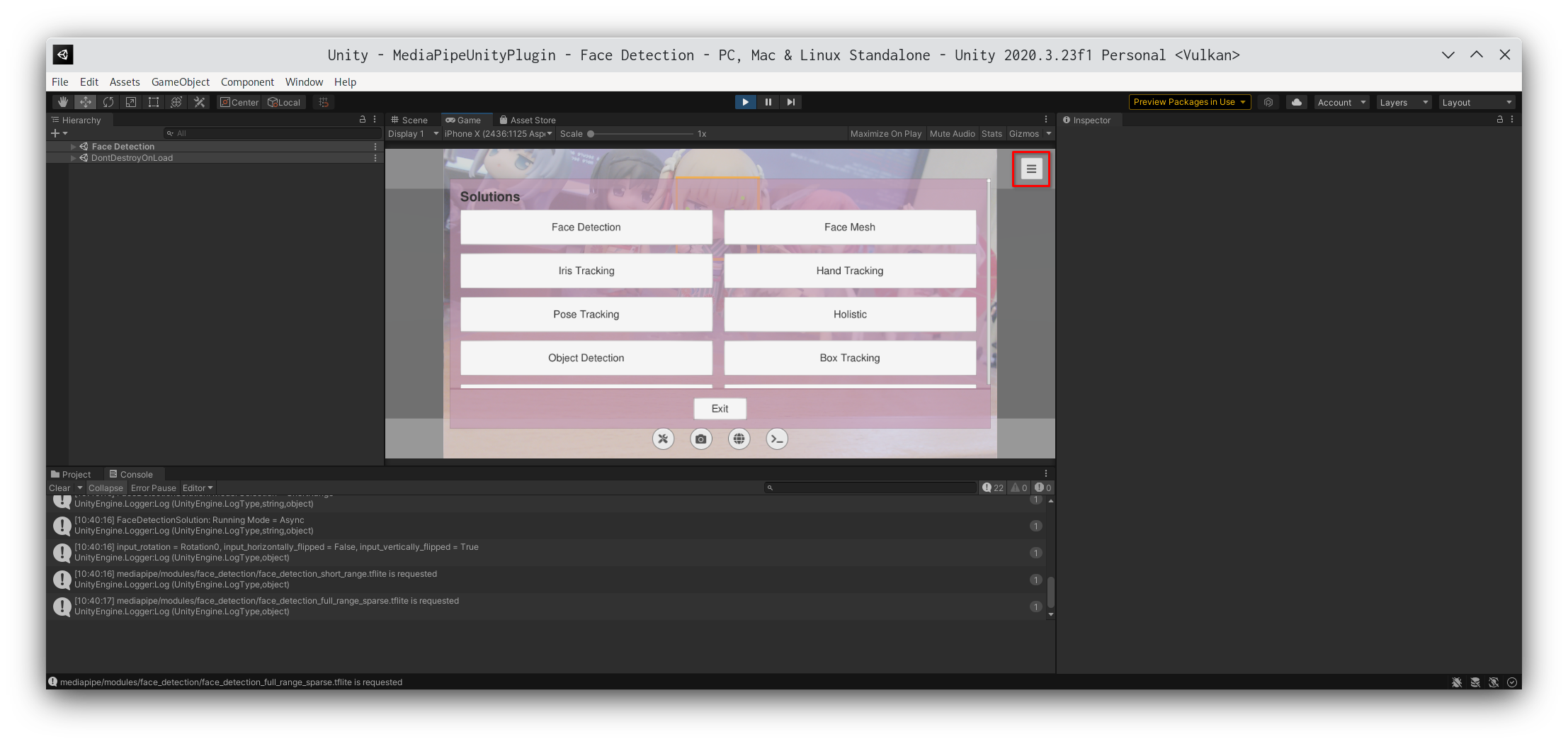 How to run different sample scene · Issue #409 · homuler/MediaPipeUnityPlugin · GitHub