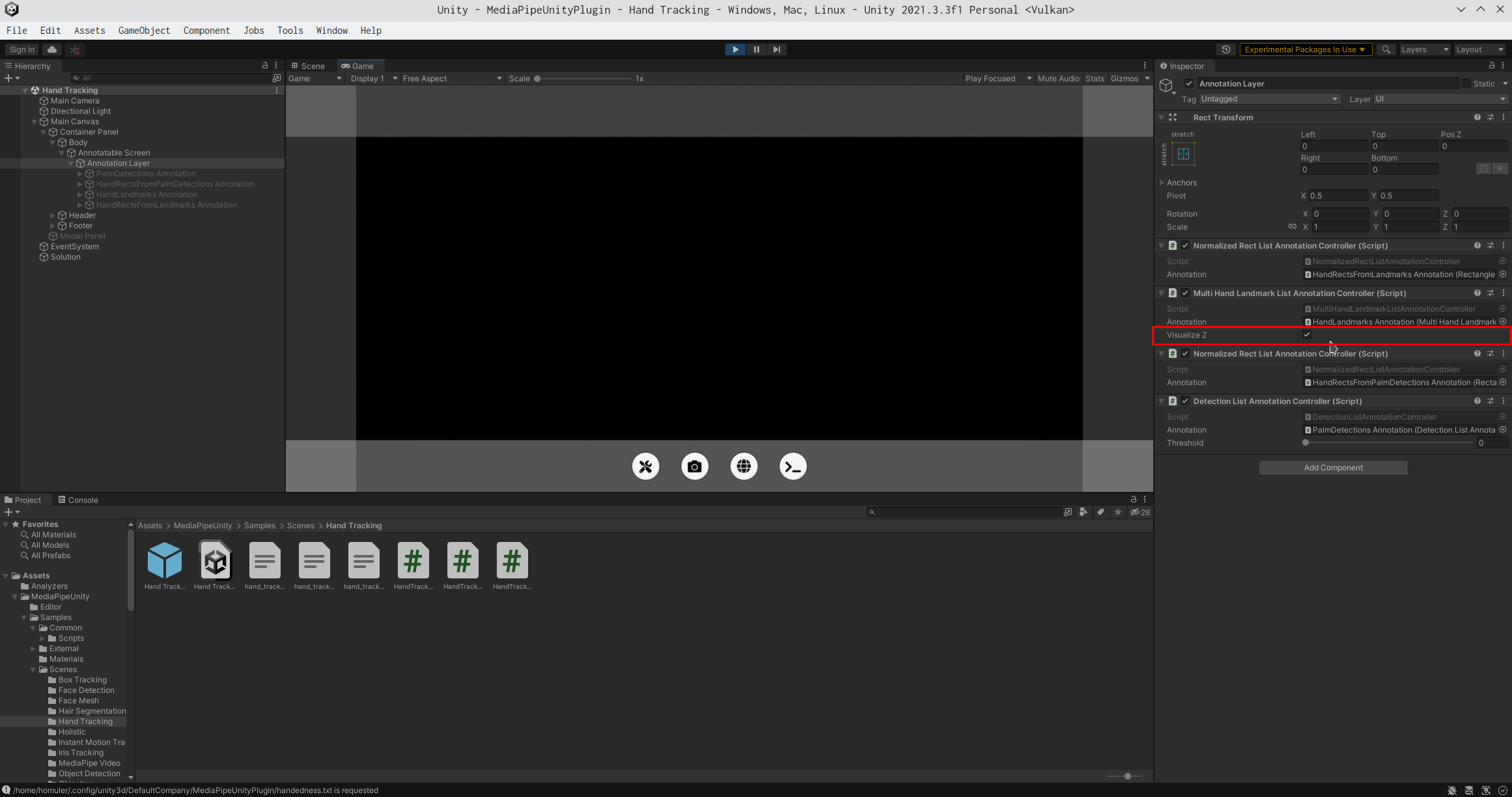 Mapping Hand Tracking points to 3D points · Issue #599 · homuler/MediaPipeUnityPlugin · GitHub