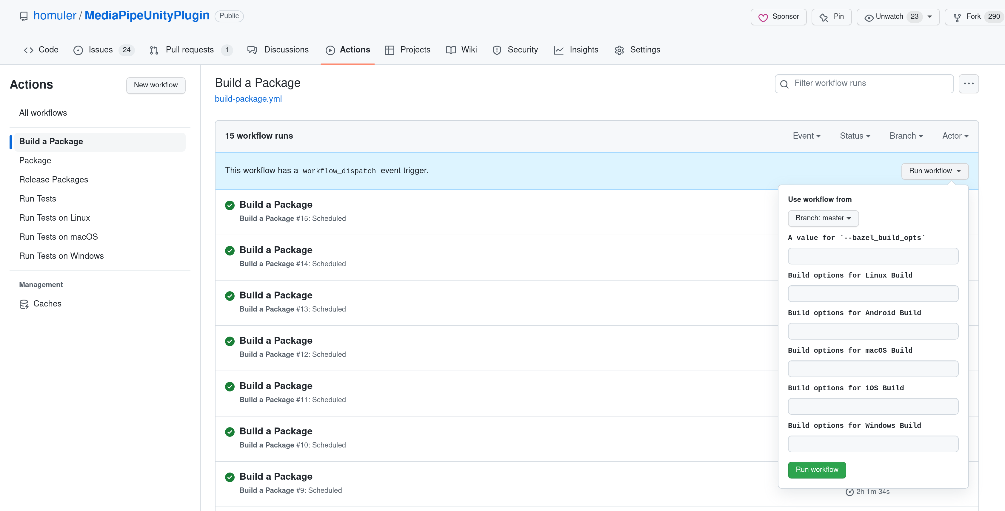 How to create a Github Action and download large binaries · Issue #779 · homuler ...