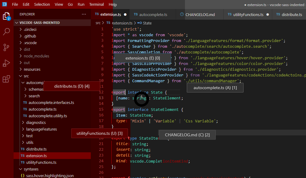 Revisit Pie Menus · Issue #127931 · microsoft/vscode · GitHub