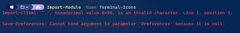 Save Preferences Cannot Bind Argument To Parameter Preferences