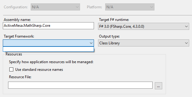 F# projects don't show Target Framework after upgrading to 15.8.0 · Issue #5514 · dotnet/fsharp ...
