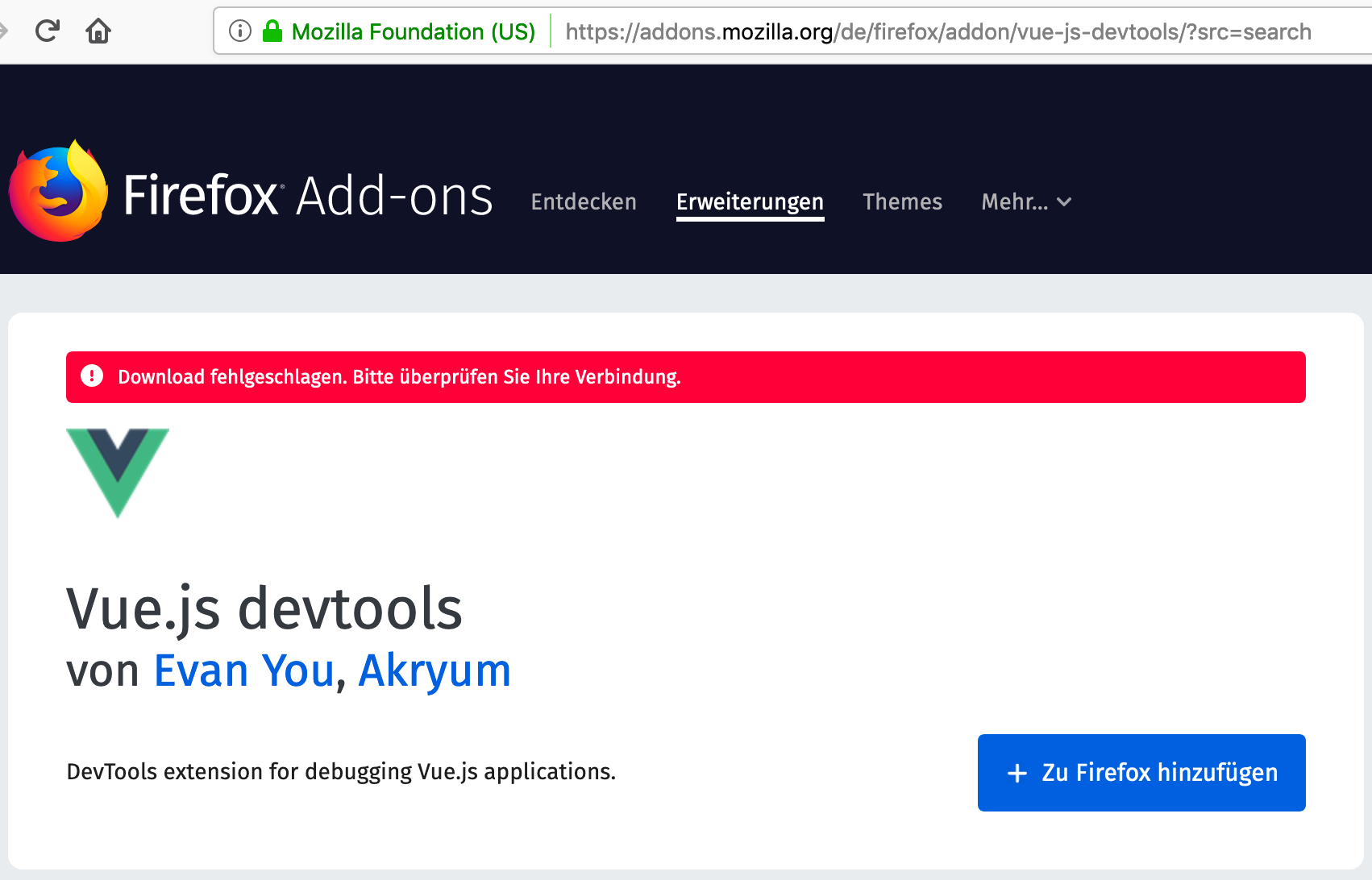 Failure to pass validation applicable to firefox ^66.03 · Issue #989 · vuejs/devtools-v6 · GitHub