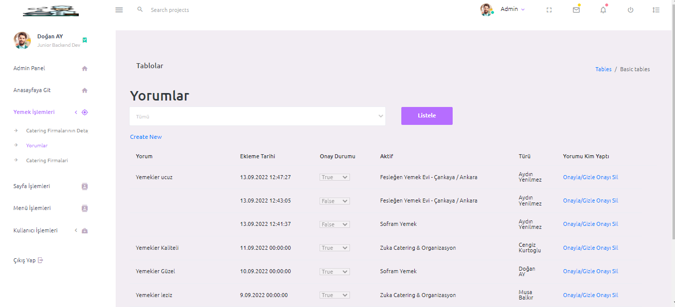 GitHub - DOGANAY06/Catering: 24.08.2022-14.09.2022 Catering Firmalarını ...