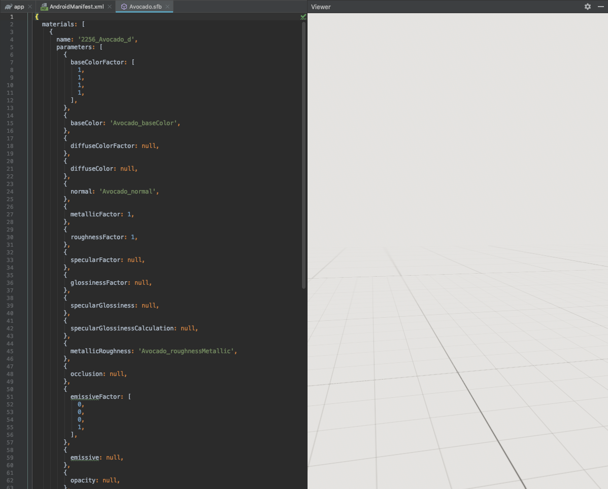 Sceneform plugin won't display imported GLTF model · Issue #903 · google-ar/sceneform-android ...