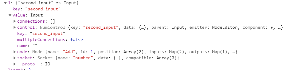 Editor saves data about changed control, but in node control doesnt ...