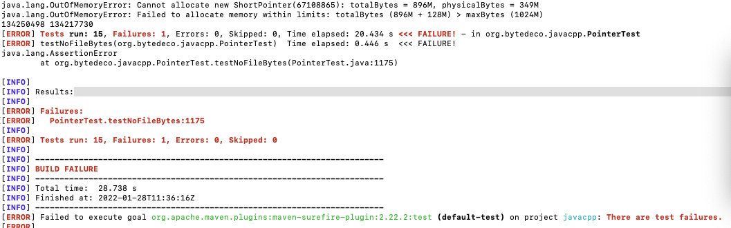 Spurious Physical Memory Usage Is Too High Errors When Training A