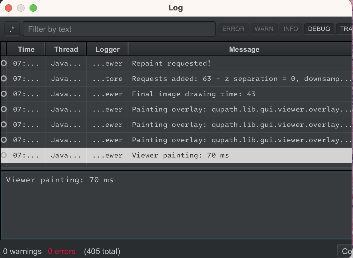 Improve resize behavior · Issue #56 · qupath/log-viewer · GitHub
