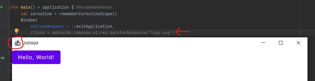 Setup Window & App Icon in Windows · Issue #2537 · JetBrains/compose-multiplatform · GitHub